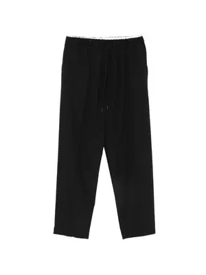 MAISON MARGIELA Tapered Trousers - Washedblac