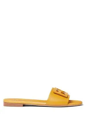 FENDI Fendi Embellished Wide-Band Slide Sandals