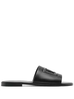 Dolce & Gabbana Calfskin Sandals - Nero