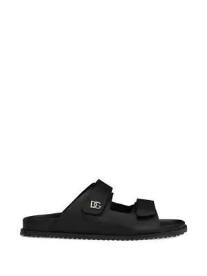 Dolce & Gabbana Calfskin Sandals - Nero