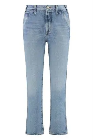 AGOLDE Cooper High-rise Straight-leg Jeans