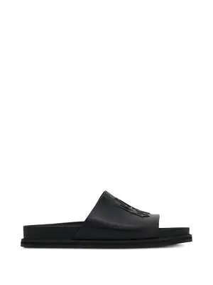Amiri Ma Leather Slip-on Sandals