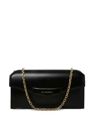 Givenchy Antigona Chain-link Shoulder Handbag - Black