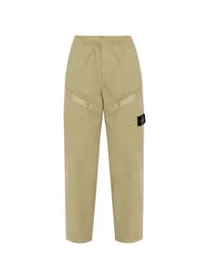 Stone Island Cargo Pants With Compass Patch - Laurlgren