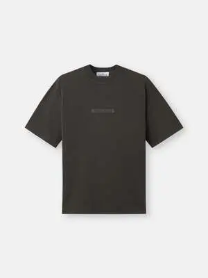 Stone Island Garment-dyed T-shirt - Coalgrey