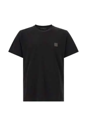 Stone Island Logo-patch T-shirt - Black