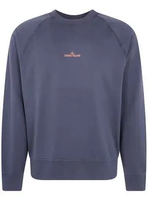 Stone Island Compass Logo-print Oversized Fleece Sweater