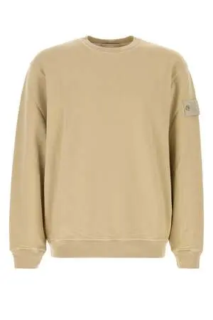 Stone Island Logo-patch Sweater - Beige