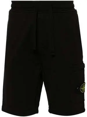 Stone Island Ogo-patch Jersey Shorts