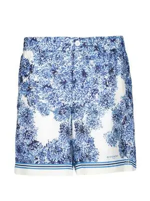 Givenchy Pajama Shorts - Blue