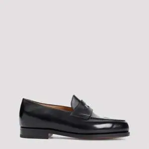 John Lobb Lopez Leather Loafers For - Black