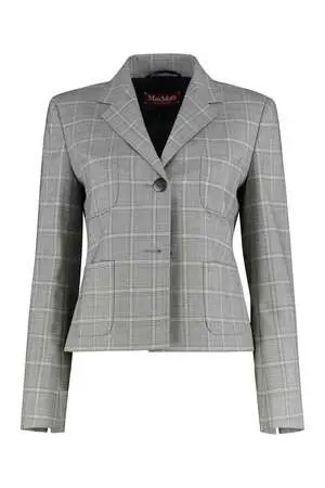 Max Mara Manto Single-breasted Two-button Jacket
