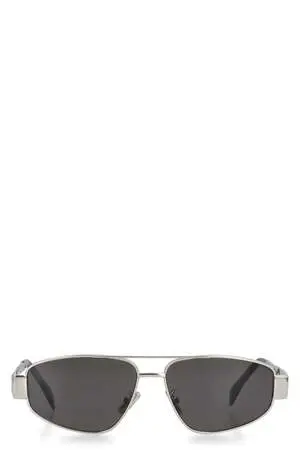Celine Metal Triomphe Sunglasses For - Silver