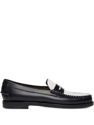 SEBAGO Smooth Brushed Grain Leather Loafers