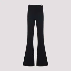 Elisabetta Franchi Flare Pants For Style - Black