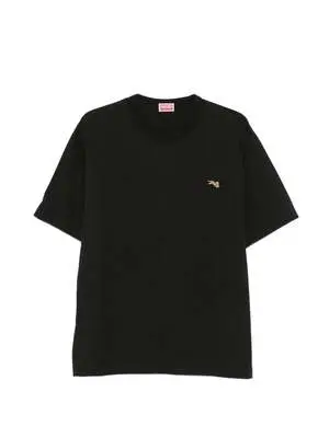 Kenzo Jumping Tiger Patch T-shirt - Black
