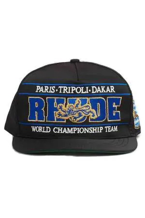 Rhude Chrono Detail" Baseball Cap - Blkbluegld