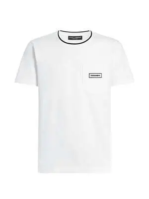 Dolce & Gabbana Short Sleeve Crewneck T-shirt - Bianco