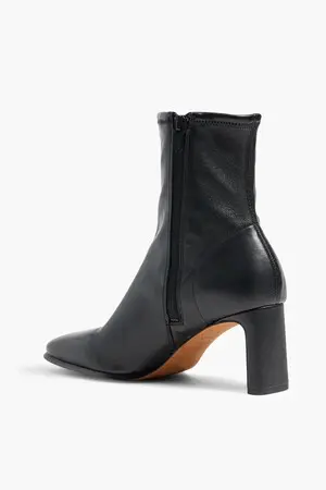 Vince Brock Leather Ankle Boots