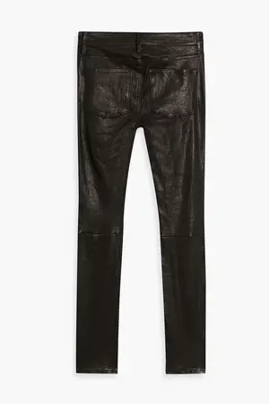 FRAME Le Skinny De Jeanne Leather Skinny Pants