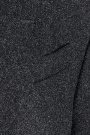 Brunello Cucinelli Doublebreasted Crochettrimmed Woolfelt Blazer