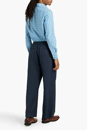 Canali Checked Cottonpoplin Shirt