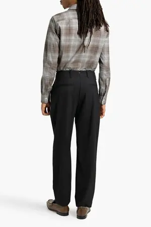 Canali Checked Cottonflannel Shirt