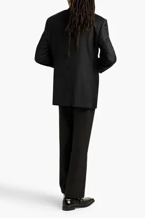 Canali Cuprotwill Blazer - Black