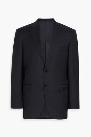Canali Cuprotwill Blazer Navy