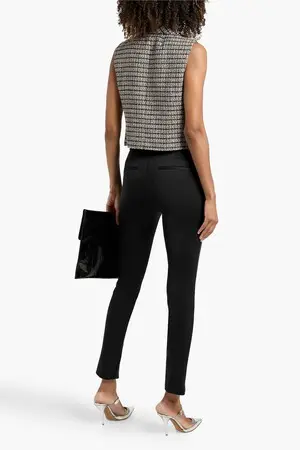 Theory Striped Tweed Vest