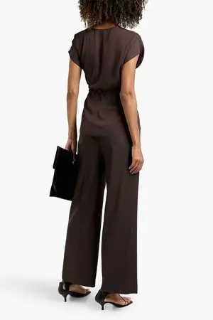 Theory Silk Wrap Top