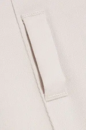 Brunello Cucinelli Wool And Mohair-blend Twill Wide-leg Pants
