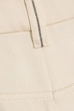 Brunello Cucinelli Satin-crepe Wide-leg Pants