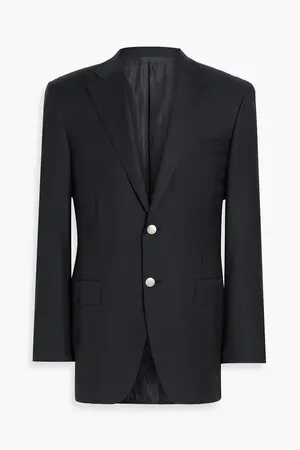 Canali Wool Blazer - Black