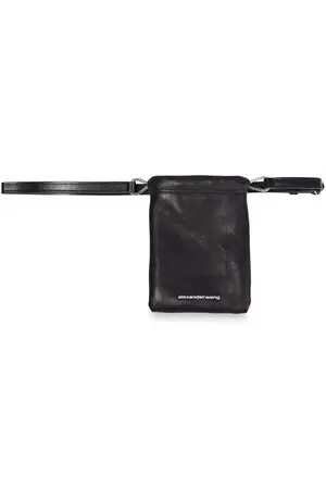 Alexander Wang Ryan Leather Belt Bag - Black