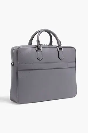 SERAPIAN Pebbledleather Briefcase