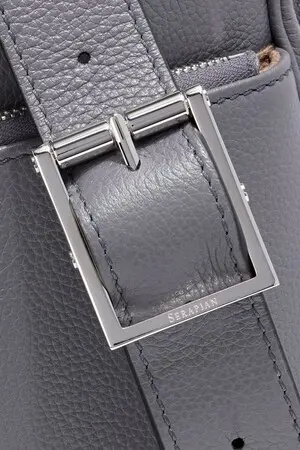 SERAPIAN Pebbledleather Briefcase