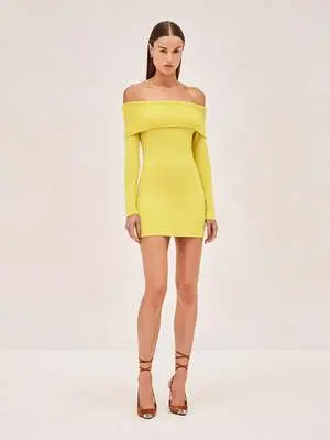 Alexis Chira Dress - Canary