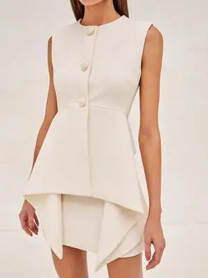 Alexis Mckenna Mini Dress - Ivory