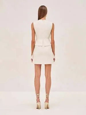 Alexis Mckenna Mini Dress - Ivory