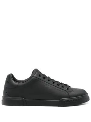 Dolce & Gabbana Leather Lace-up Sneakers