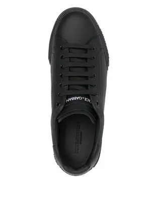 Dolce & Gabbana Leather Lace-up Sneakers