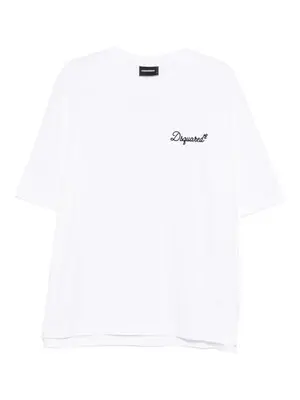 Dsquared2 T-shirt With Embroidery - White