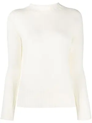 DRUMOHR Crew Neck Sweater - White