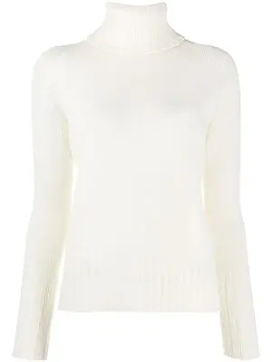 DRUMOHR High Neck Sweater - White
