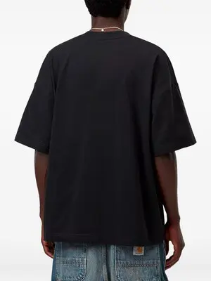 Carhartt Work In Progress Logo T-shirt - Black