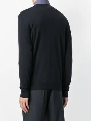 DRUMOHR Long Sleeve Crew Neck Sweater