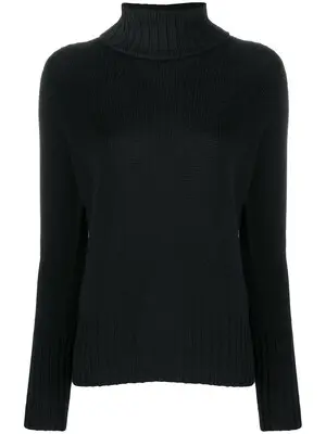 DRUMOHR High Neck Sweater - Black