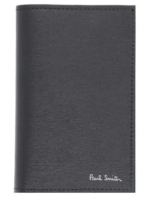 Paul Smith Portafoglio Bi-fold In Pelle - Black
