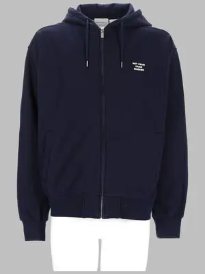 Drole De Monsieur Felpa Con Zip E Cappuccio